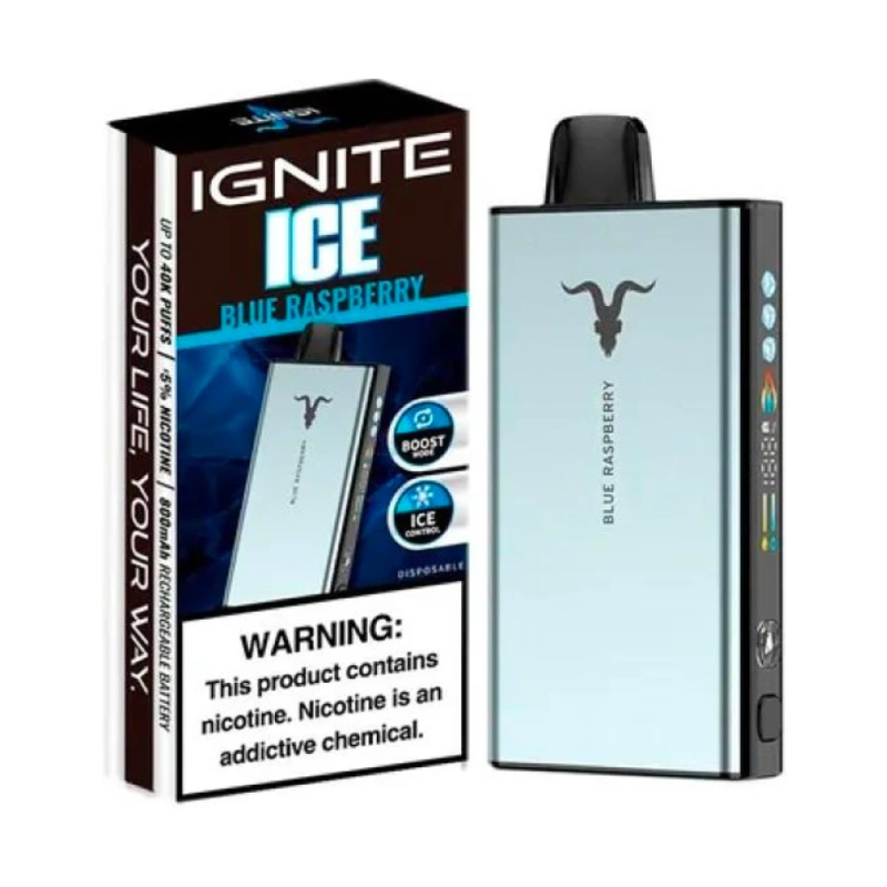 POD Descartable Ignite V400 ICE Grape Mix no Paraguai - BNT Global